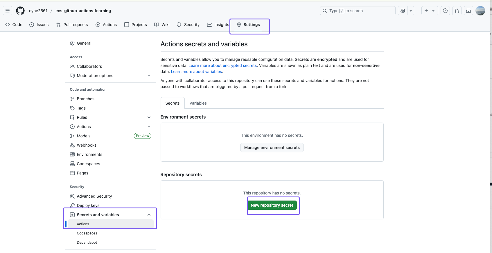 GitHub ActionsでECSに自動デプロイする [ 備忘録 ] #AWS - Qiita