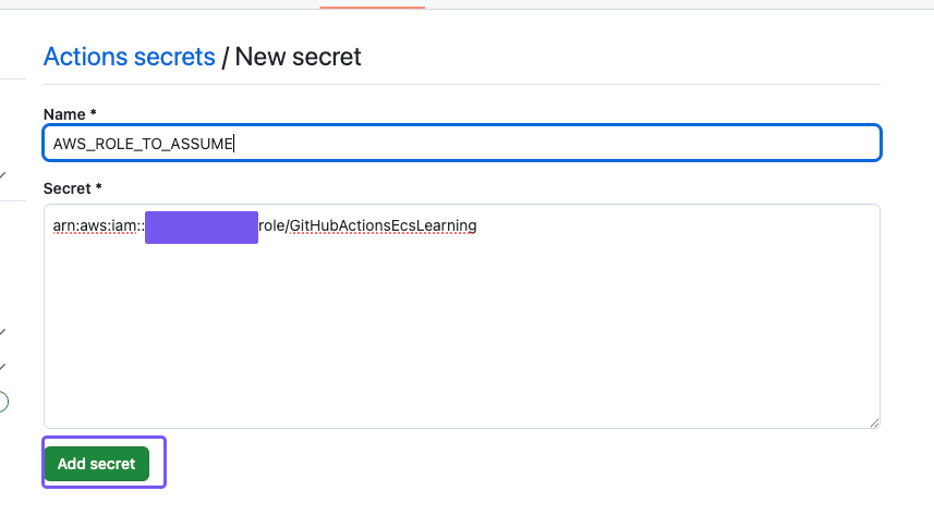 GitHub ActionsでECSに自動デプロイする [ 備忘録 ] #AWS - Qiita