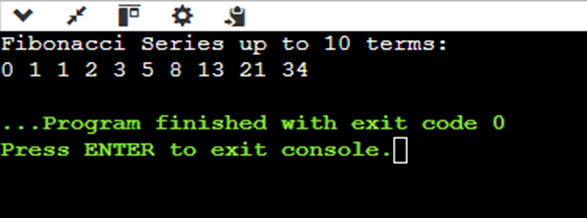Fibonacci series program in Java #Java入門 - Qiita