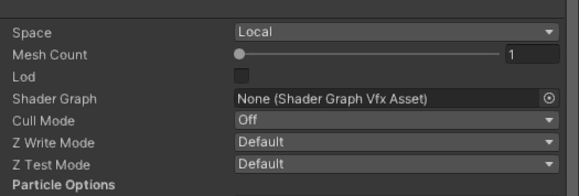 Unity VFX GraphのOutput Particle Meshで両面描画する方法。 #Unity3D - Qiita