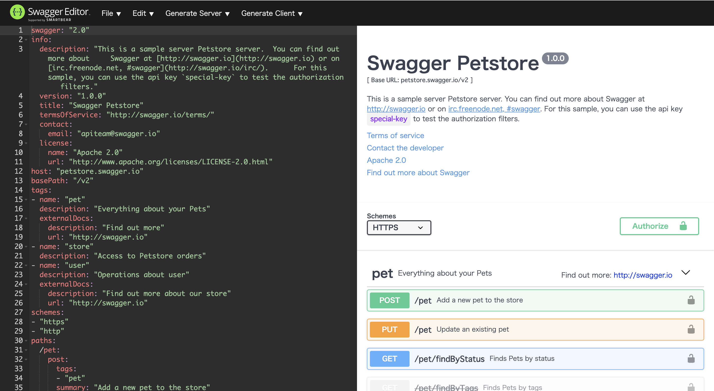 【超初心者向け】5分で試せる！OpenAPI(Swagger3.0)ドキュメント作成〜API自動生成 #Python - Qiita