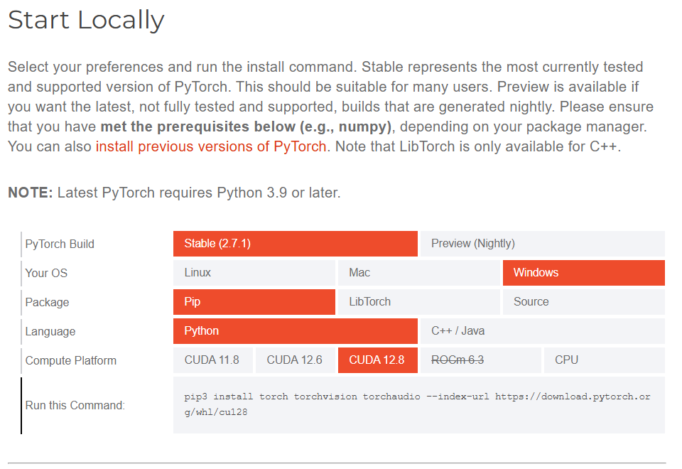 PyTorchをanacondaに入れる, pipで入れる #Python - Qiita