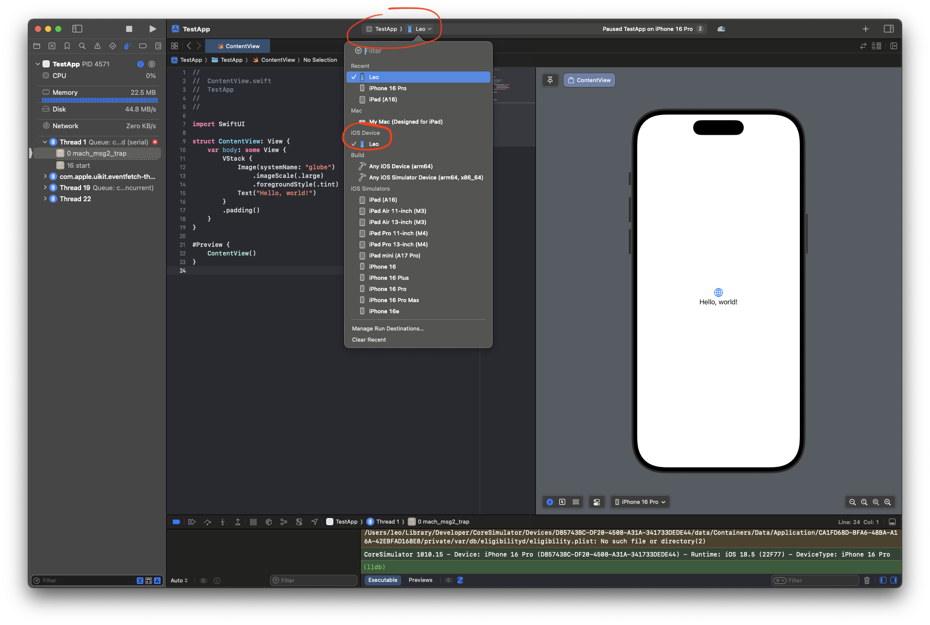 mac完全初心者がHello WorldするiOSアプリを自分のiPhoneに入れるまで #Xcode - Qiita