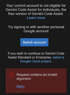 VS CodeでGemini CLIを使ってみた②（Gemini Code Assist Standard/Enterpriseを利用編） #VSCode - Qiita