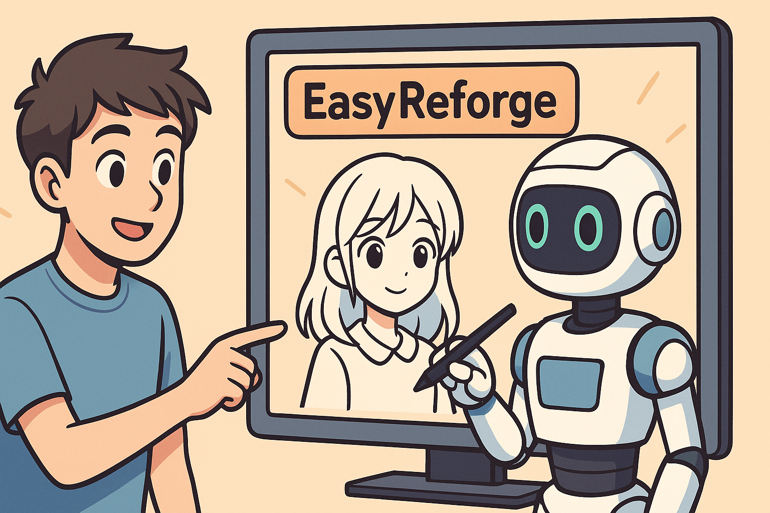 【2025年夏まとめ】無料のローカル画像生成AI「EasyReforge」によるStable Diffusionの環境構築について #Python - Qiita