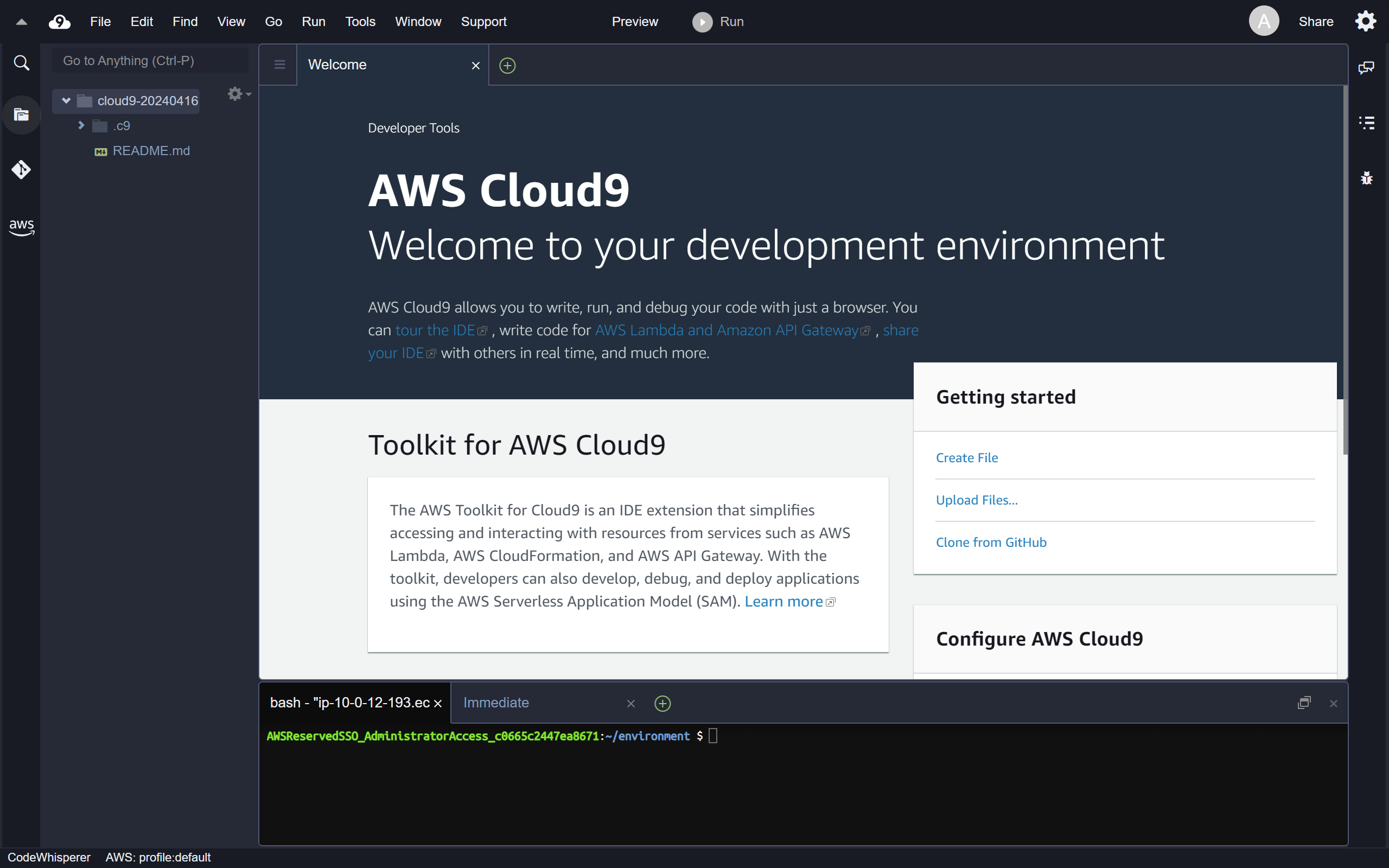 Cloud9でVScodeをつかう #VSCode - Qiita