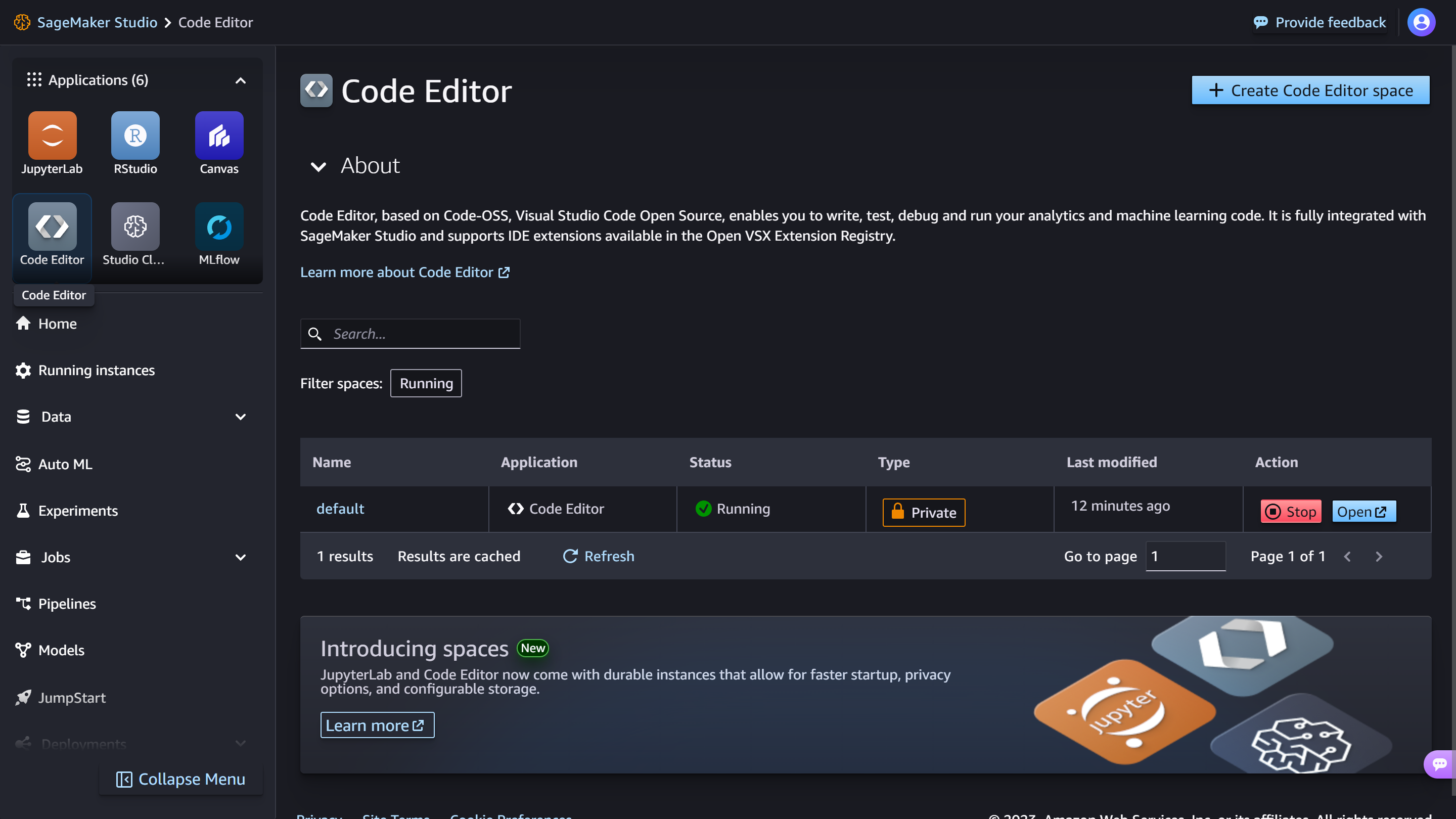 まるでCloud9なSageMaker Studio Code Editorを一撃で構築する #AWS - Qiita