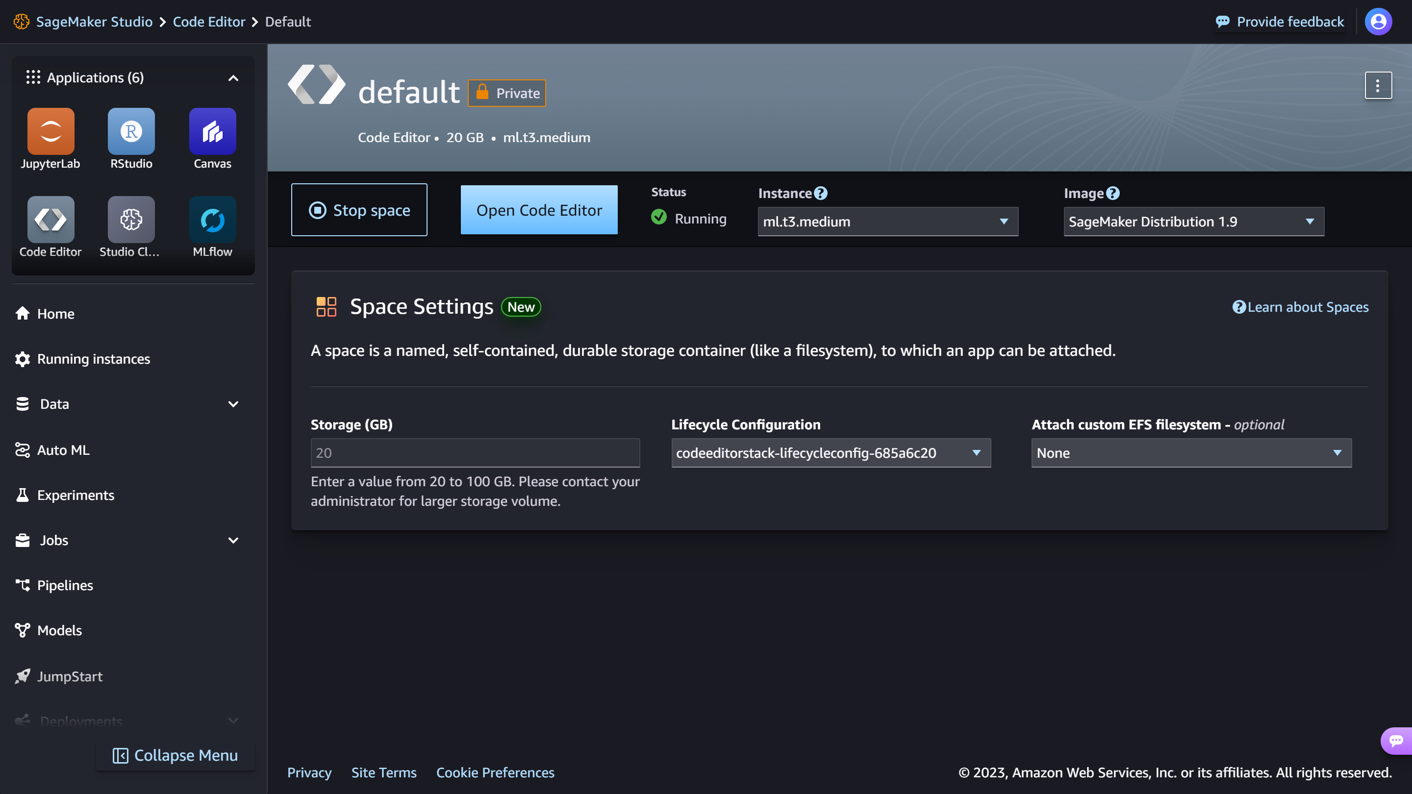 まるでCloud9なSageMaker Studio Code Editorを一撃で構築する #AWS - Qiita