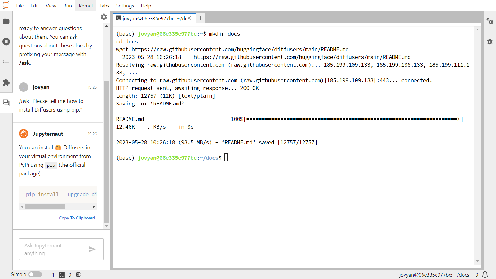 Jupyter AIが出た！試した！！すごい！！！ #OpenAI - Qiita
