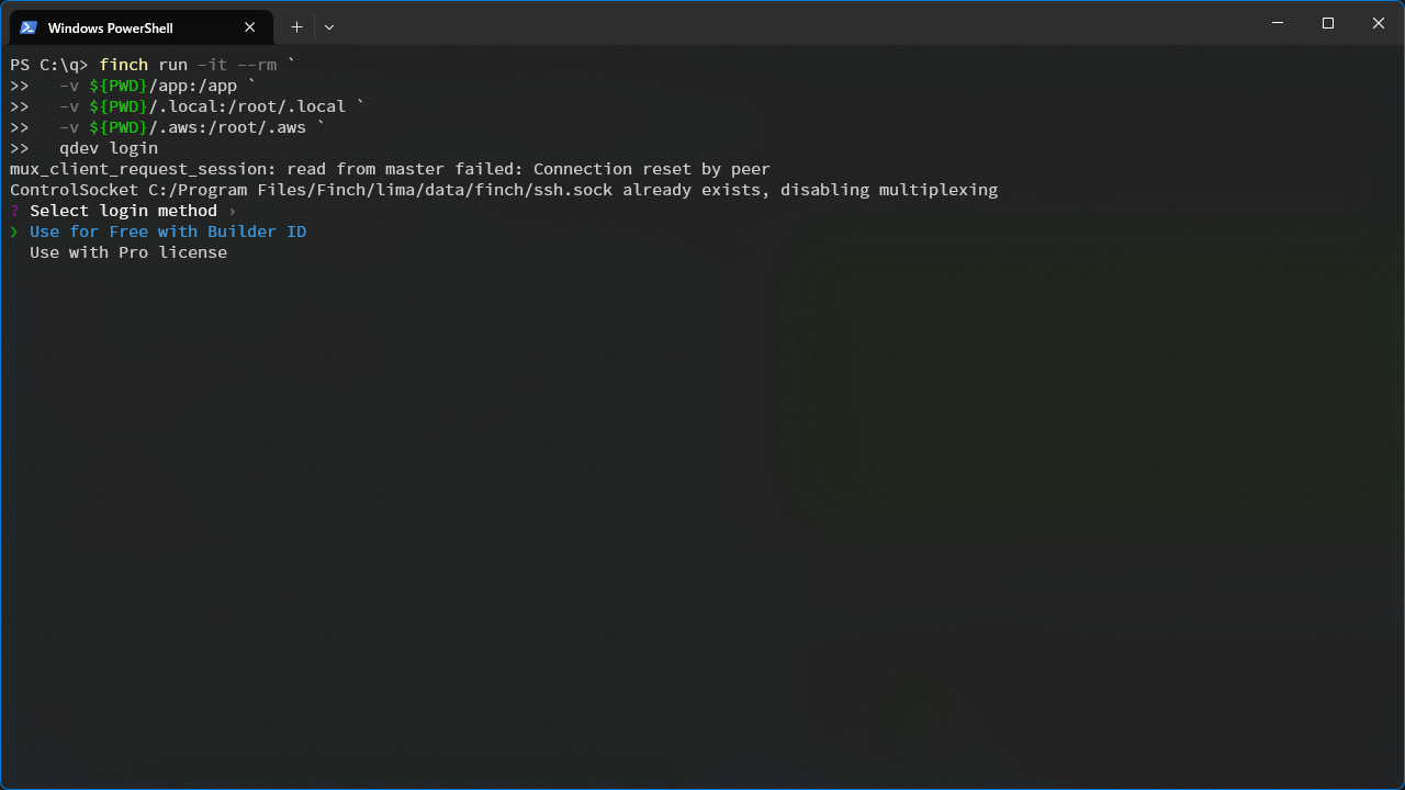 WindowsでもAmazon Q Developer CLIのエージェントがしたい！！！！ #AWS - Qiita