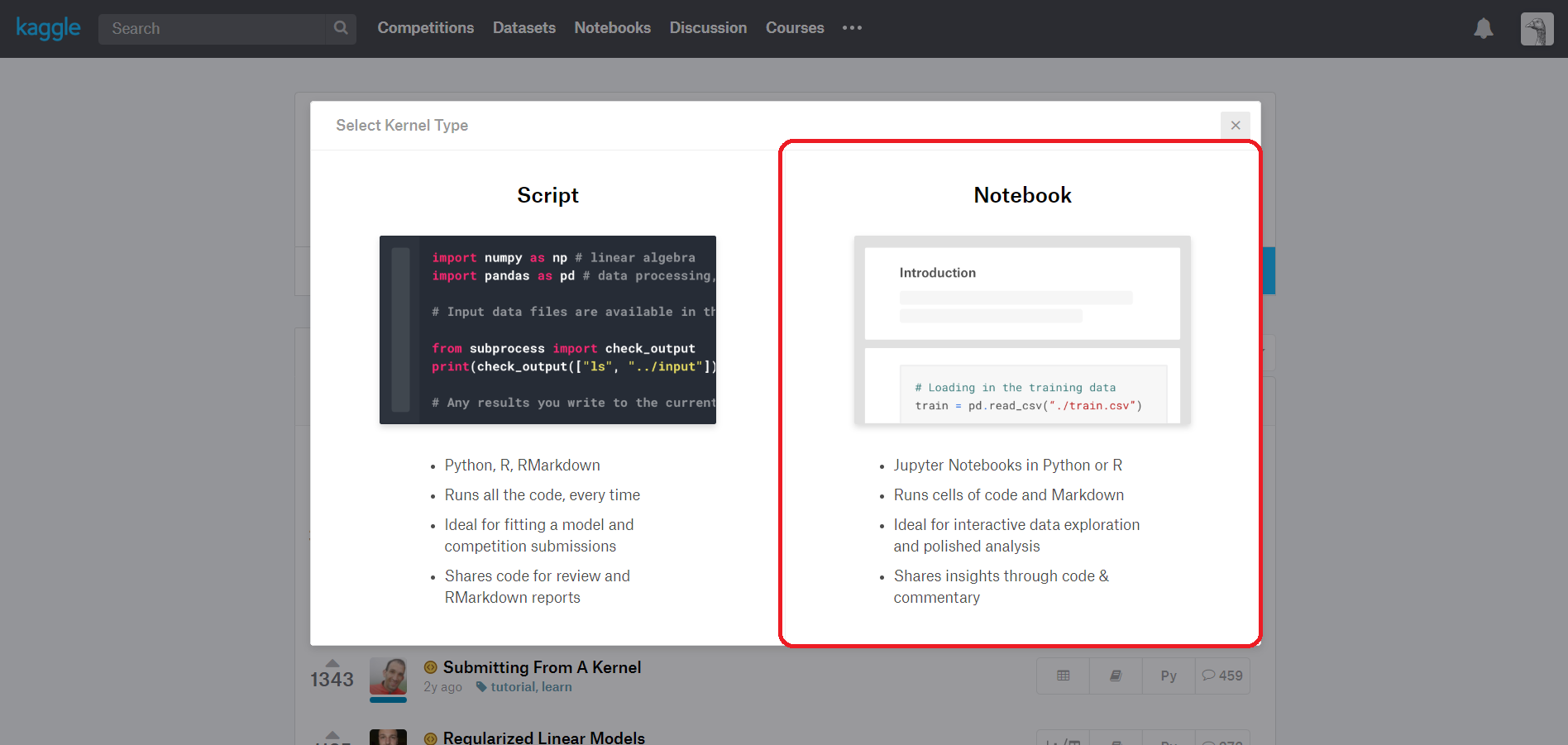 Kaggleコンペの提出データをKernelから提出する #Kaggle - Qiita