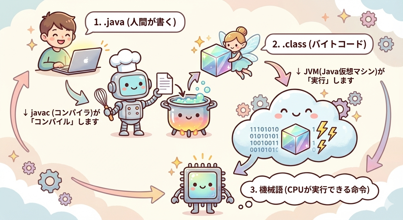 JDK、JRE、JVMってなに？Javaのなんなの？ #初心者 - Qiita