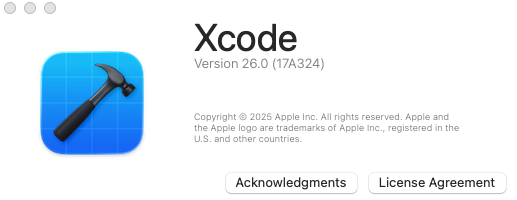 Xcodeのバージョン確認方法 #Xcode - Qiita