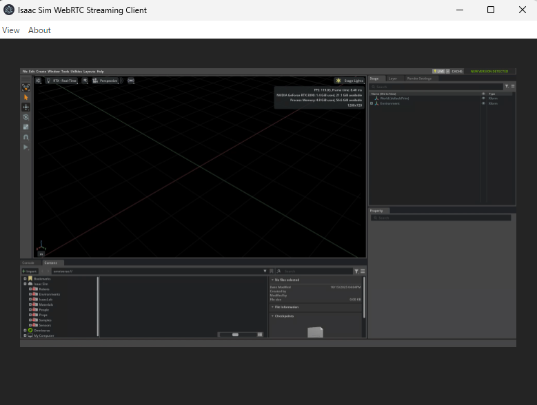 WindowsからLinux上のIsaac Simを操作する #IsaacSim - Qiita