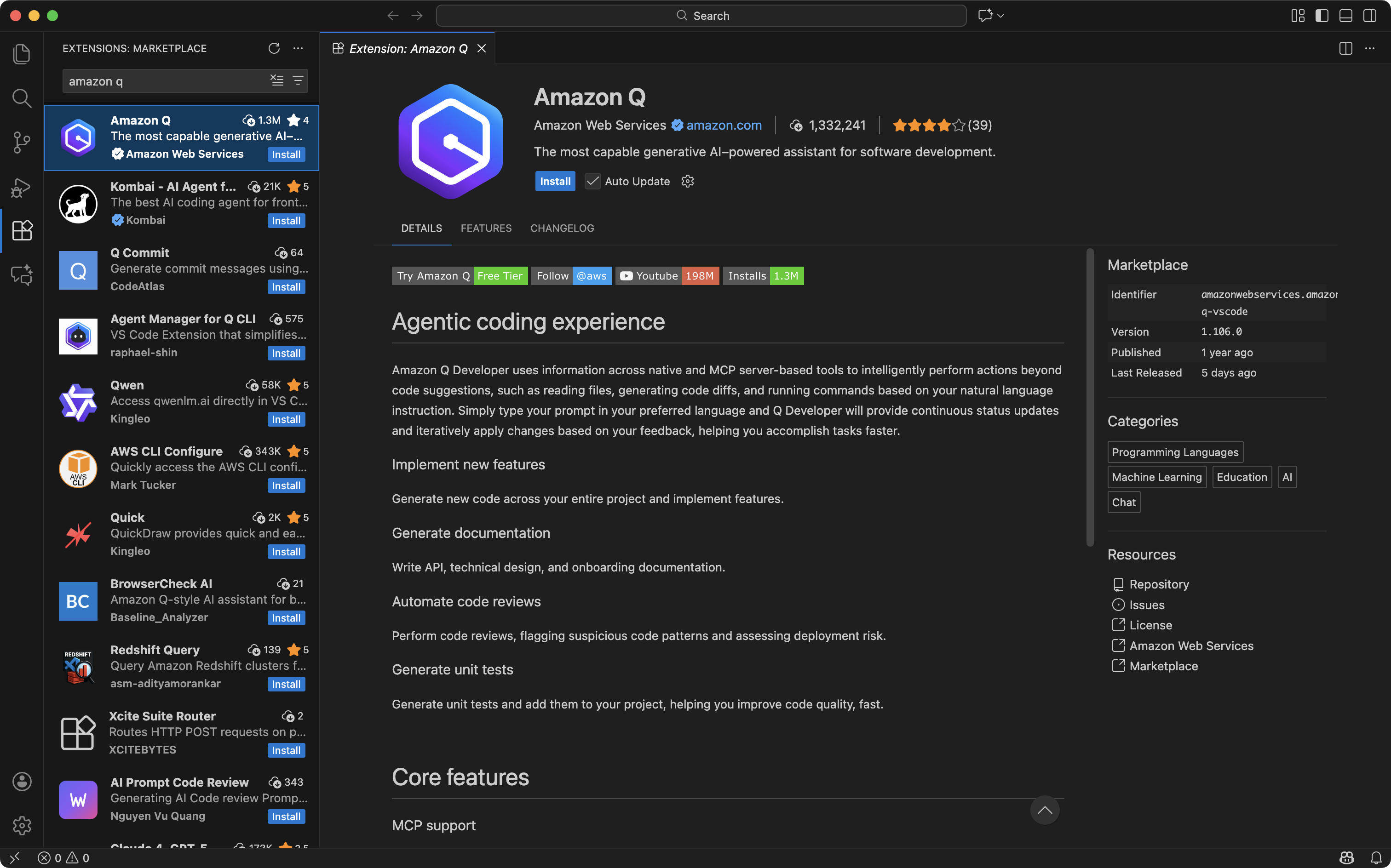 VSCodeでAmazon Q Developerを使う方法 #AWS - Qiita
