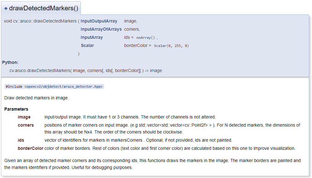 【OpenCV】4.6.0から4.7.0でのArUcoモジュールの更新箇所抜粋 #Python - Qiita
