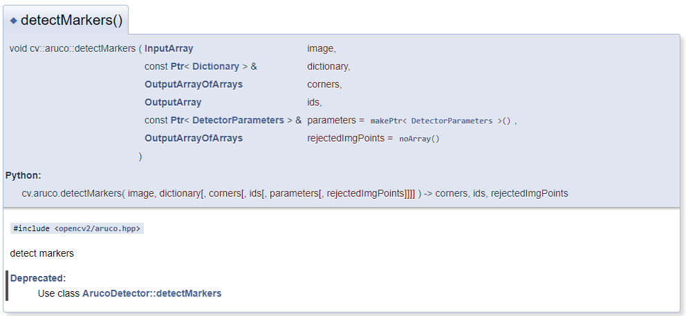 【OpenCV】4.6.0から4.7.0でのArUcoモジュールの更新箇所抜粋 #Python - Qiita