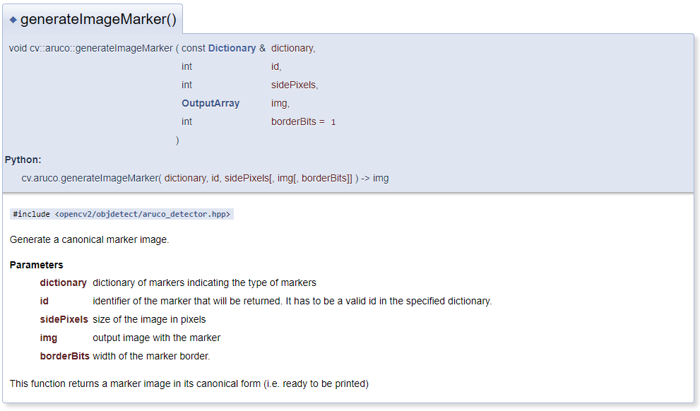 【OpenCV】4.6.0から4.7.0でのArUcoモジュールの更新箇所抜粋 #Python - Qiita