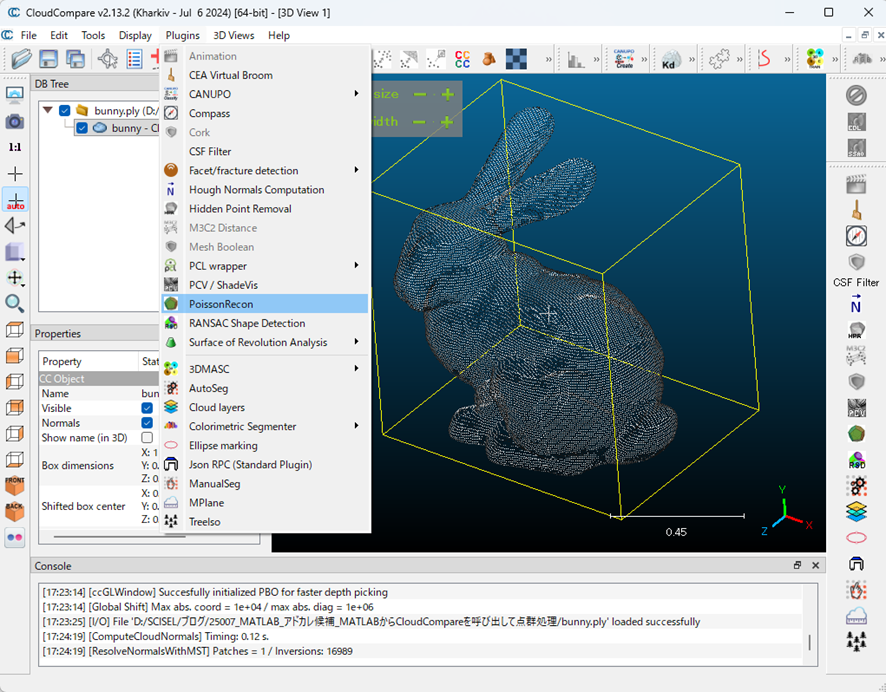 MATLABからCloudCompareを操作して点群解析をしてみます #MATLAB - Qiita