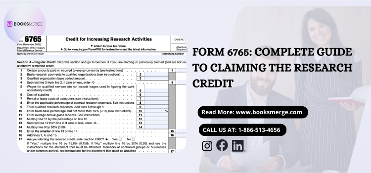 Form 6765 Instructions: How to Claim the R and D Tax Credit in 2025 # ...