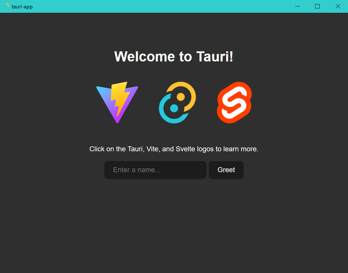 Rustのguiフレームワーク Tauri でデスクトップアプリ開発を始める Windows Qiita 