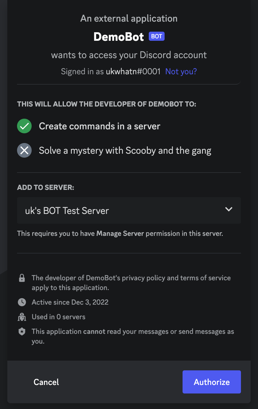 Discord Botを作ってみよう #01 - Hello, Pycord! #discord - Qiita