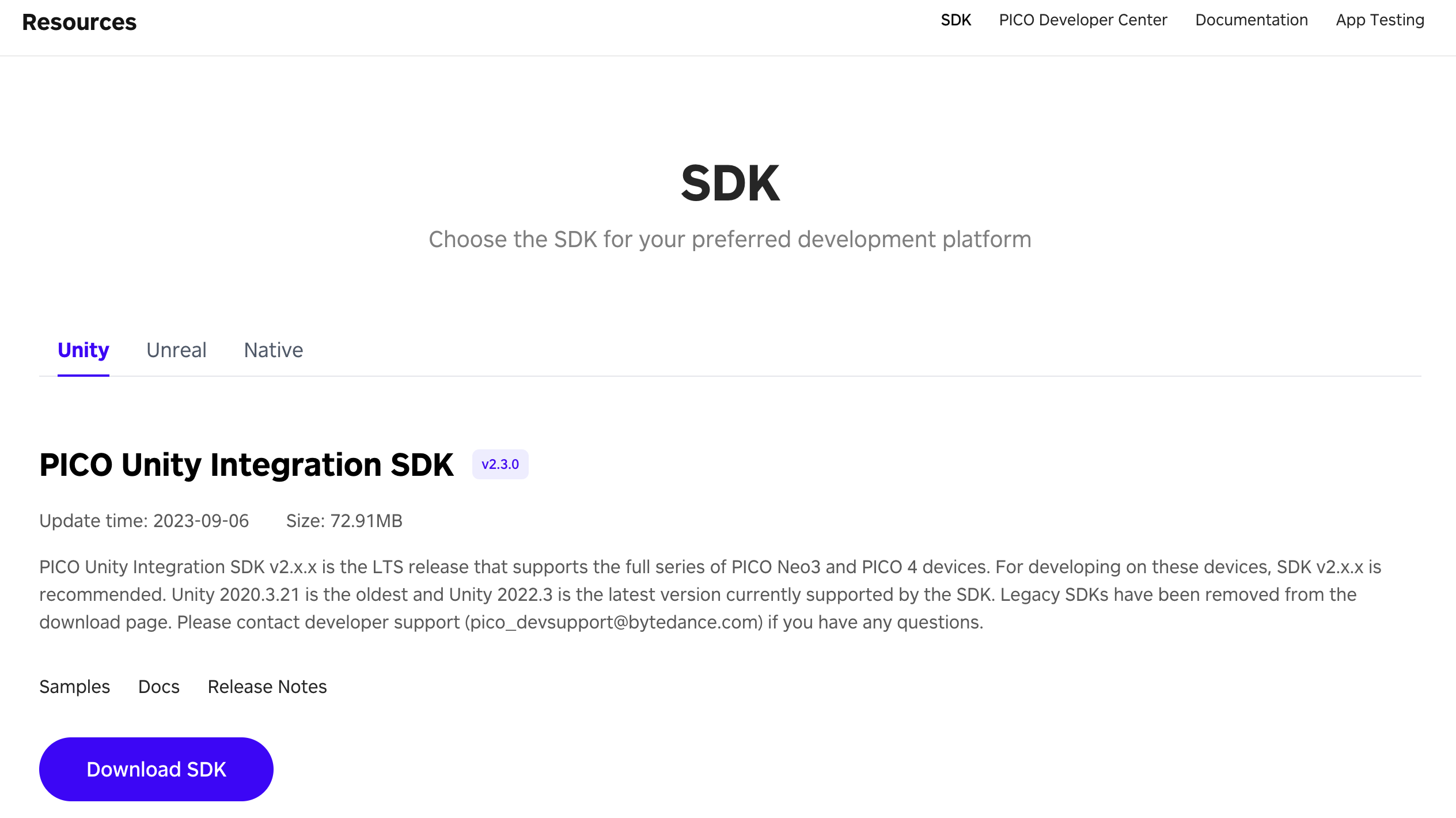 【Unity】Pico Neo 3/Pico 4 VRアプリ開発 (1) Pico SDK 2.3.0版 #PICO4 - Qiita