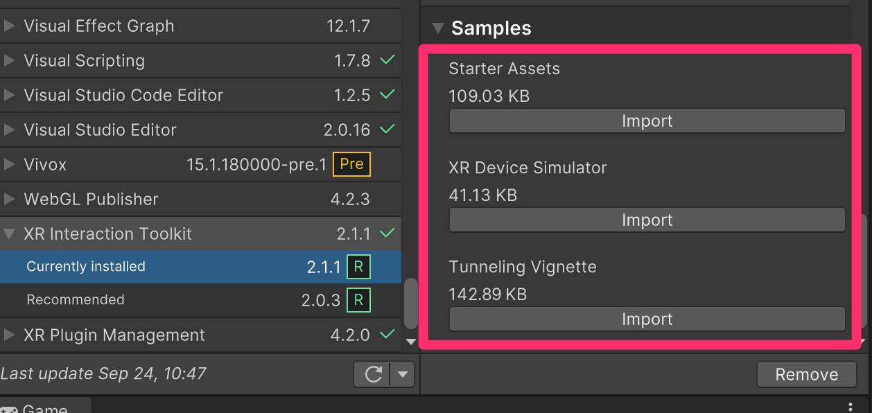 【unity】pico Neo 3 Pico 4 Vrアプリ開発 1 Pico Sdk 2 1 1版 Qiita