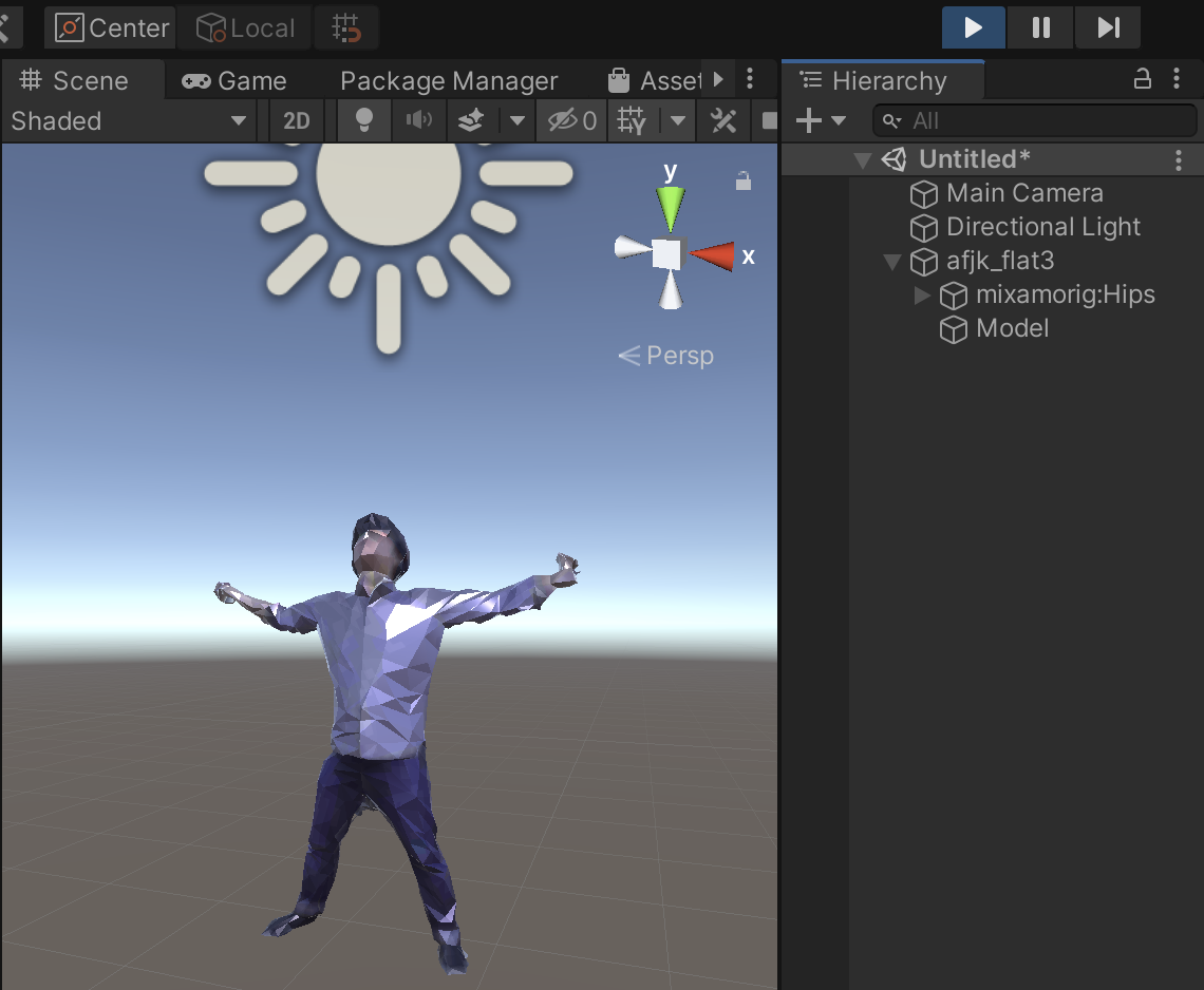mocopiのモーションデータをSTYLYで再生する #Unity - Qiita
