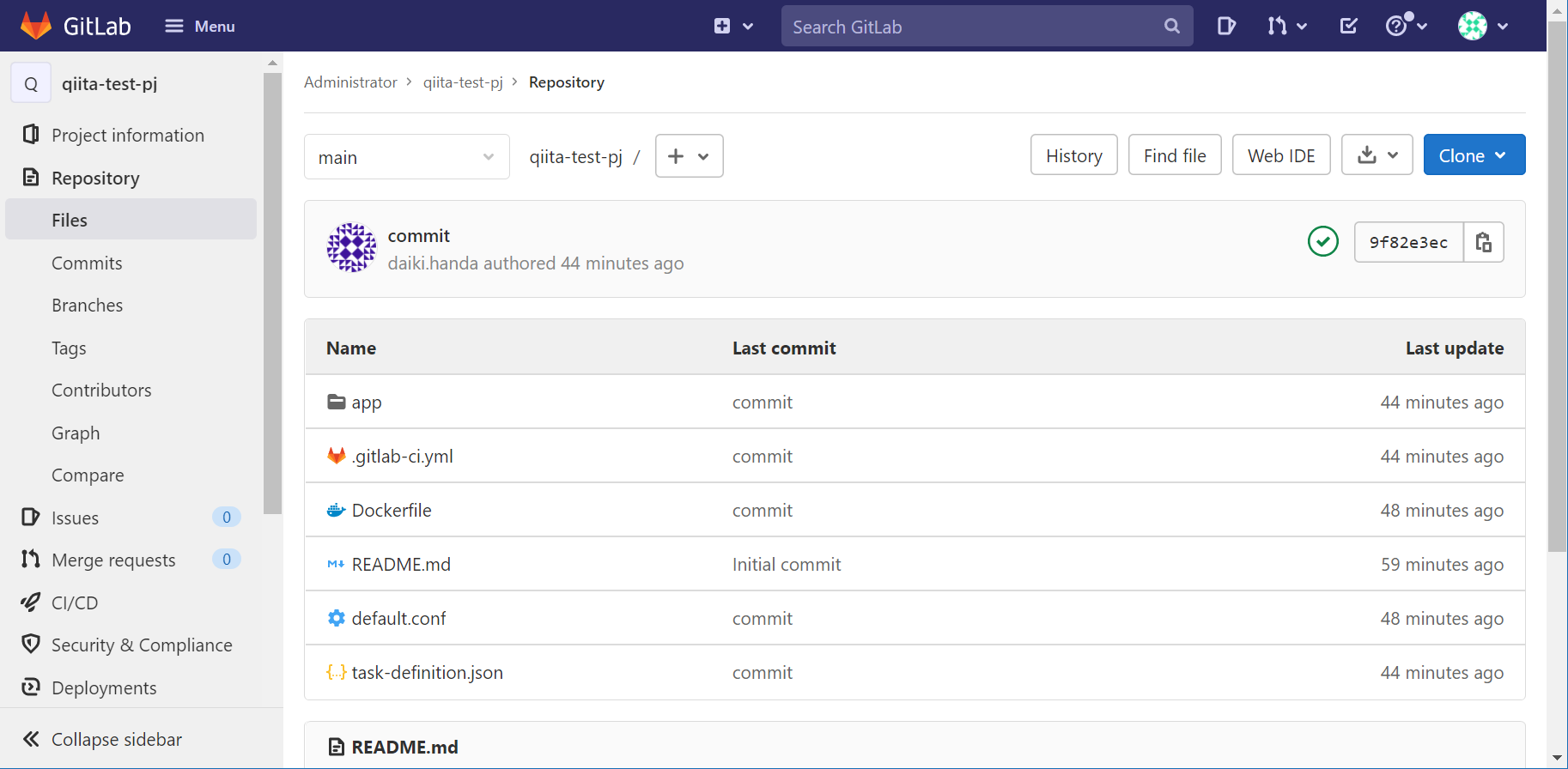 GitLab RunnerでECR/ECSにデプロイする #gitlab-runner - Qiita
