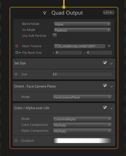 【VisualEffectGraph+ Houdini】煙が広がるスプライトシートをHoudiniで作り、VisualEffectGraphで使用する #Unity - Qiita