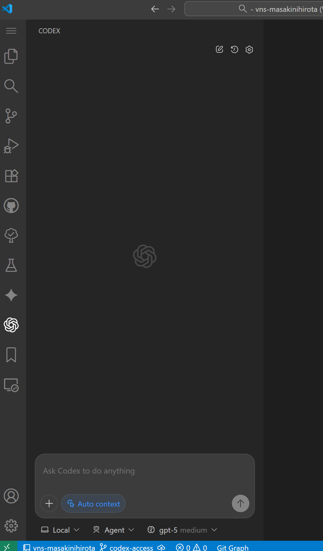 OpenAI Codex IDE拡張機能 (VSCode用) の導入と活用ガイド 有料会員用 #Windows - Qiita