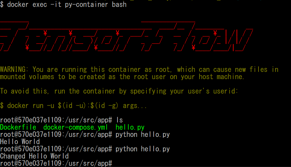 Dockerでソースコードをコンテナに入れる（マウントする）には？【Windows10Home】 #初心者 - Qiita