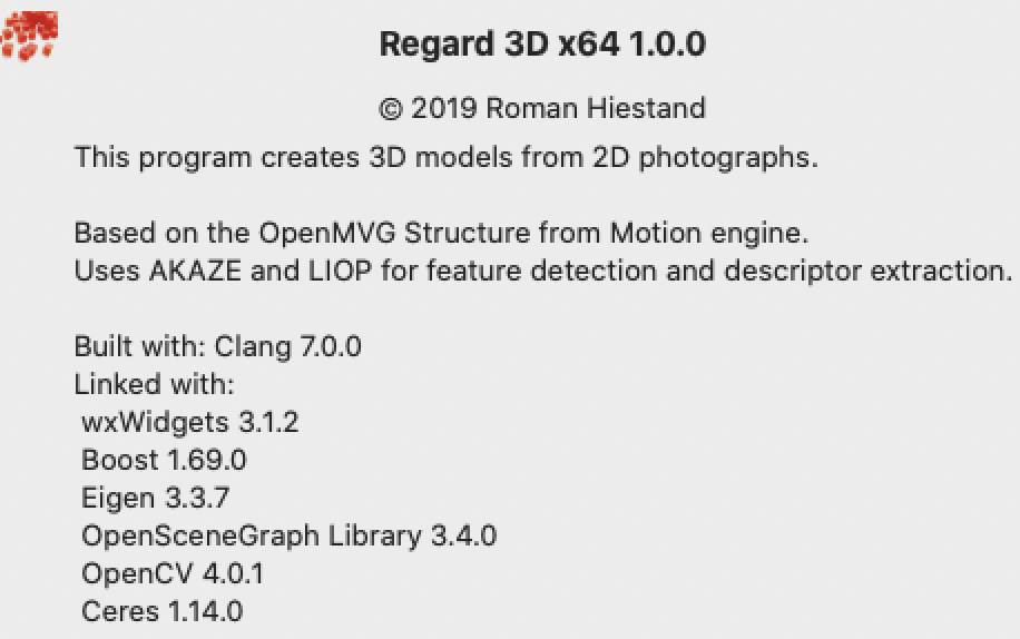 GUI操作だけで画像から3DマッピングするSfMソフトRegard3Dの使い方 #3Dマップ - Qiita