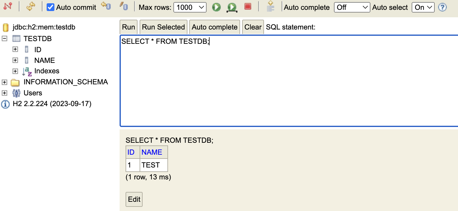 SpringBootでH2DBへの接続方法について簡単にまとめてみる #Java - Qiita