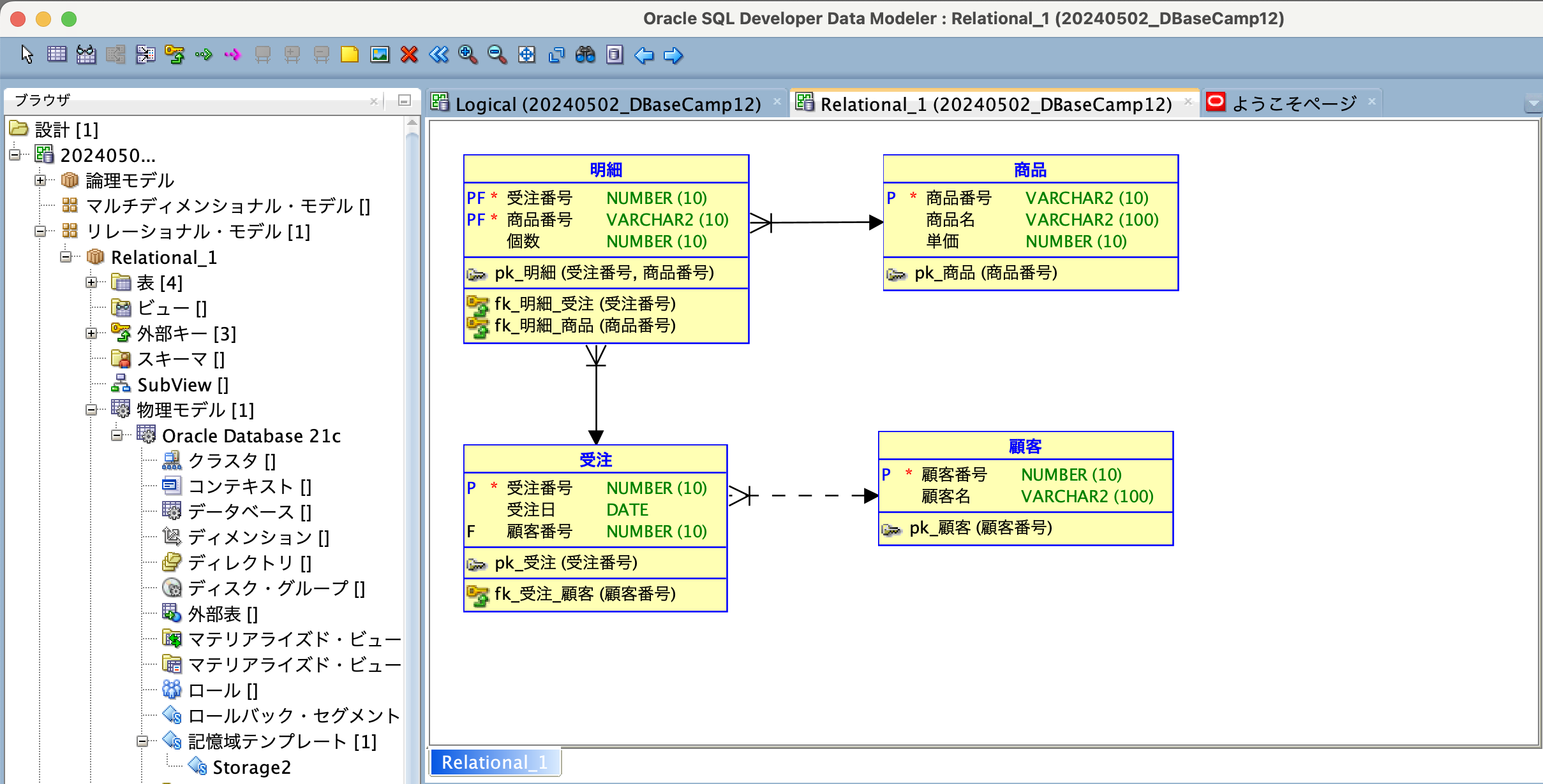 Oracle SQL Developer Data ModelerのDDLからのリバース・エンジニアリング機能 #oracle - Qiita