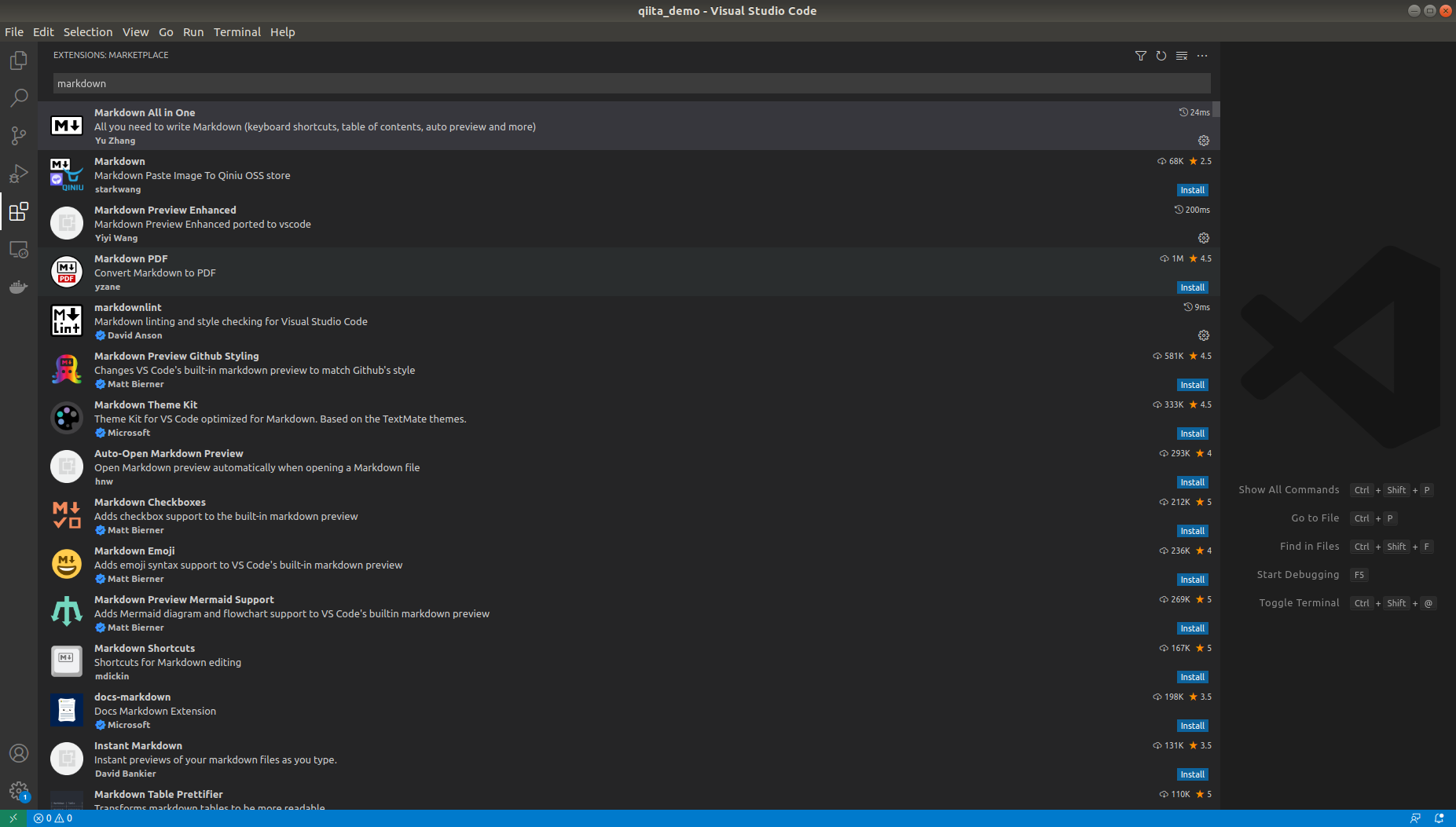 VSCodeでREADME (マークダウン) を編集する #初心者 - Qiita