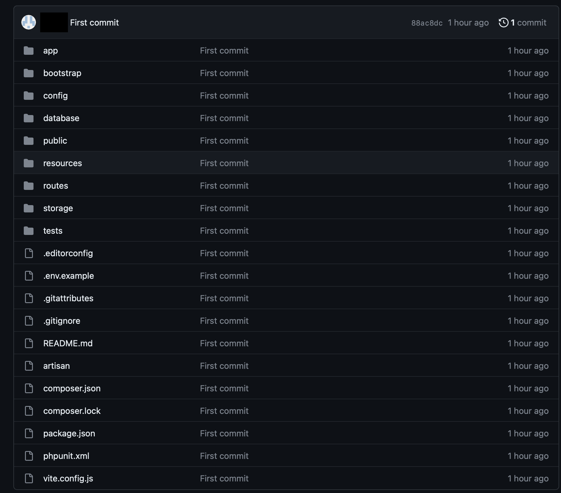 LaravelプロジェクトをGitHubで管理 #macOS - Qiita