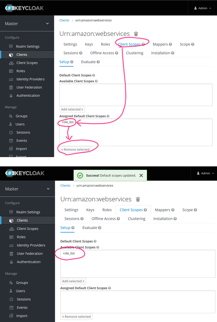 KeycloakからAWSコンソールにSAML認証でサインイン #シングルサインオン - Qiita
