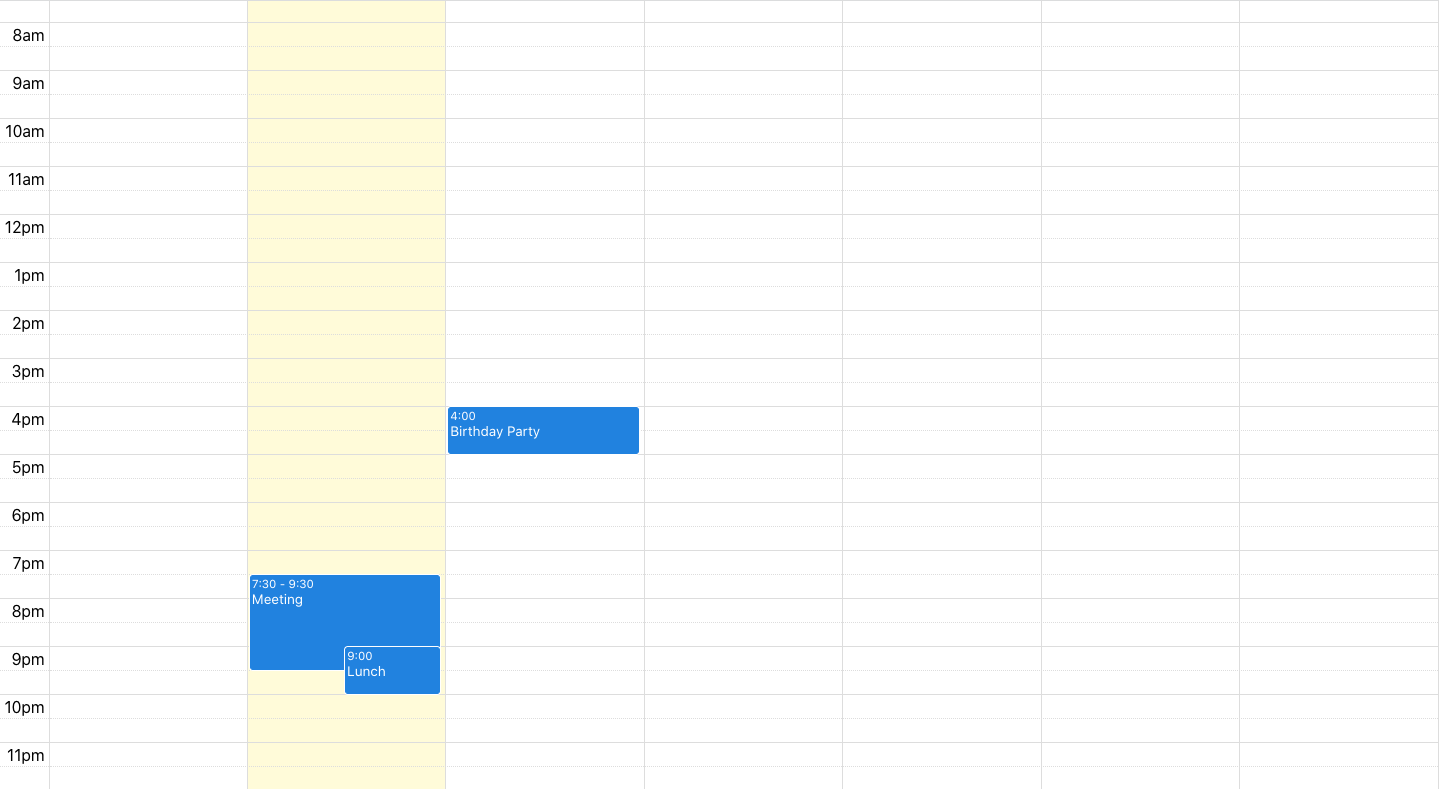 pluginから理解するFullCalendar with React #UI - Qiita
