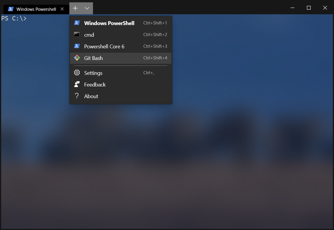 Windows Terminal で Git Bash を表示する #PowerShell - Qiita