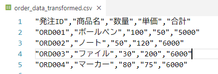 ASTERIA Warp フロー作成 CSV #CSV - Qiita