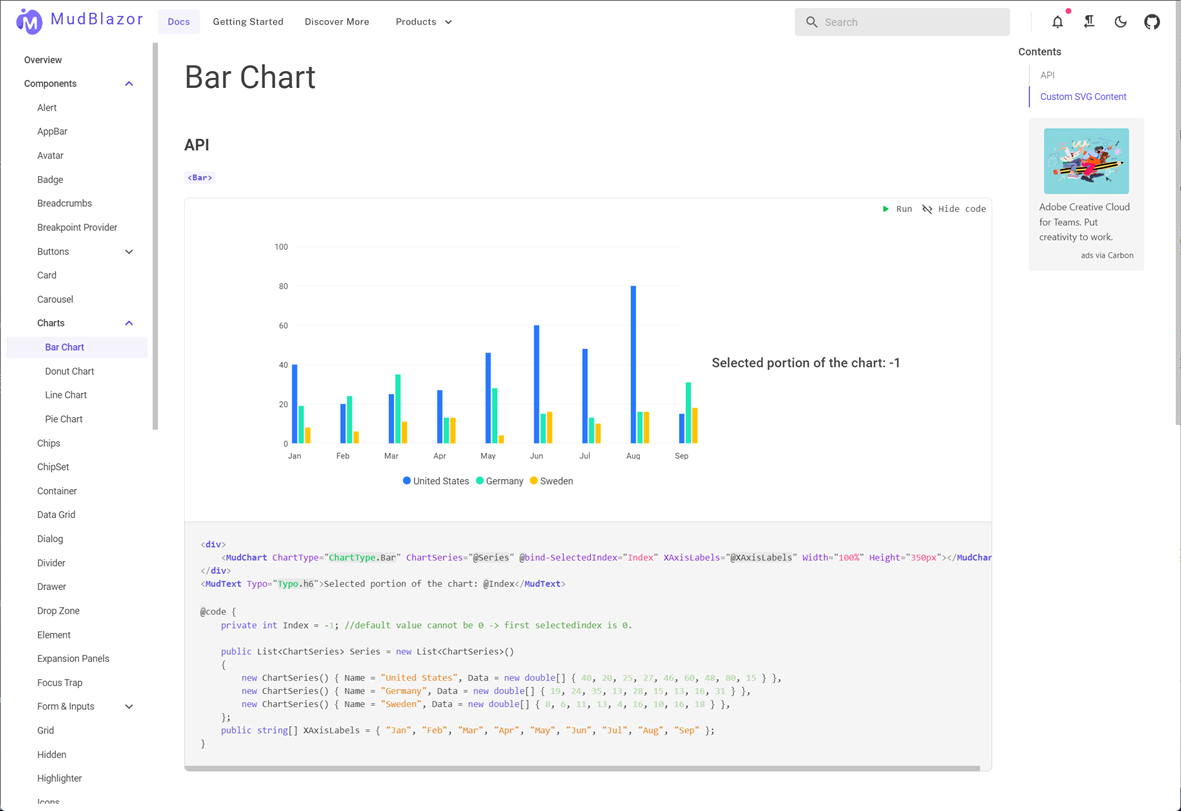 Blazorで使えるUIデザインコンポーネントまとめ #MudBlazor - Qiita