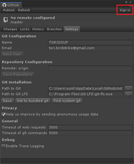 【超初心者向け】Unityのプロジェクトを、GitHub for Unityを使って超簡単にバックアップする方法 #Git - Qiita