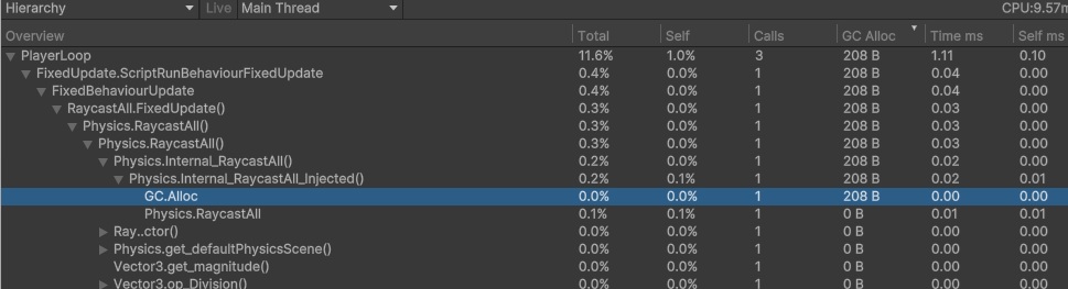 【Unity】RaycastNonAllocの使い方 #Physics - Qiita