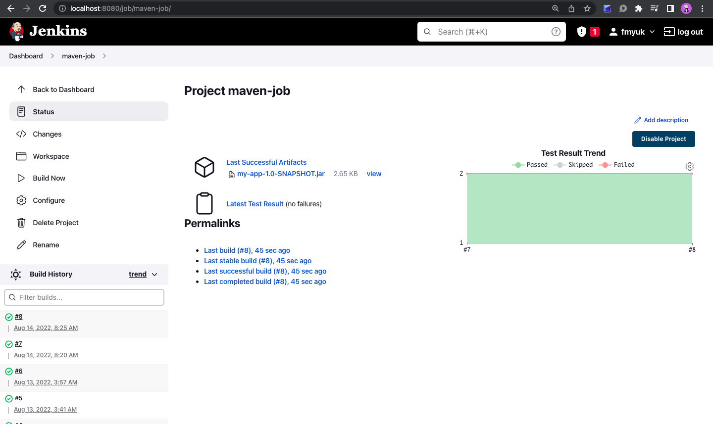 Jenkins + Maven の操作 #Jenkins - Qiita