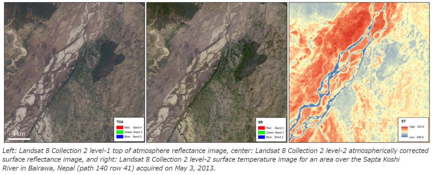 Landsat dataの種類（Collection、Tier、Level）について #landsat - Qiita