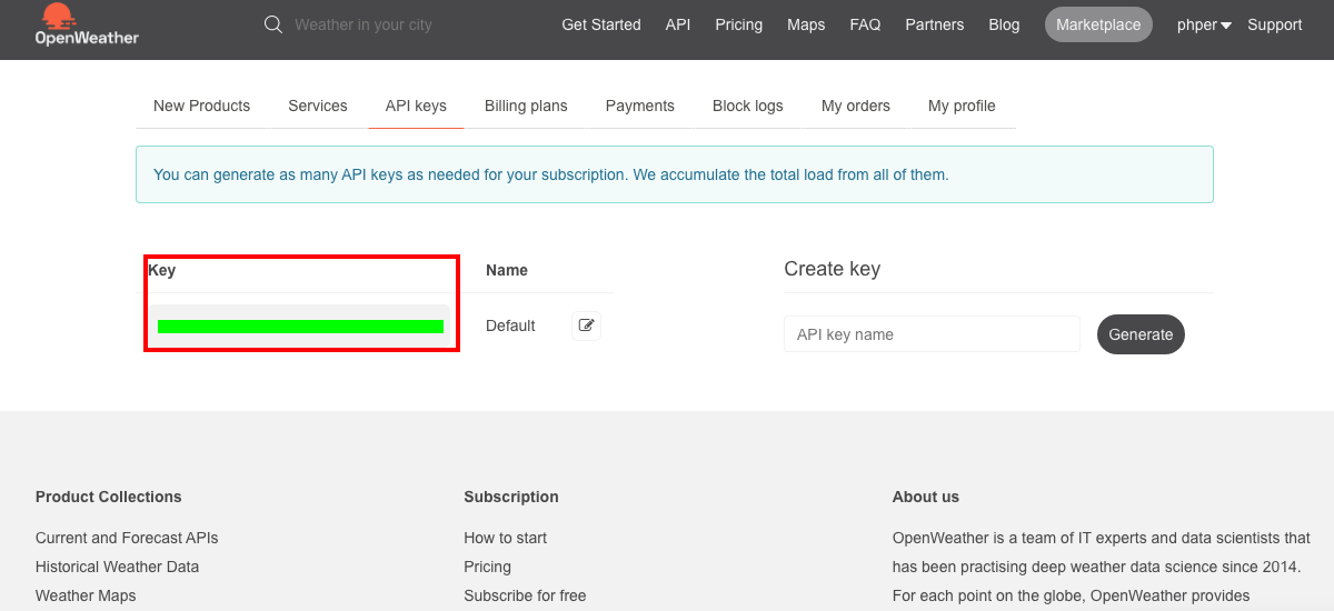 【簡易版】APIを使いOpenWeatherMapから気象情報が取得できるWebサービスをPHPで作成する方法 #CSS - Qiita