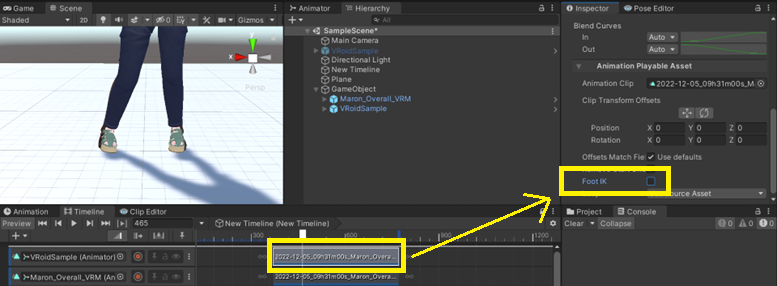 【Unity】Humanoidアニメーション内のFoot IK、Hand IKって何？どうやって使うの？ #C# - Qiita