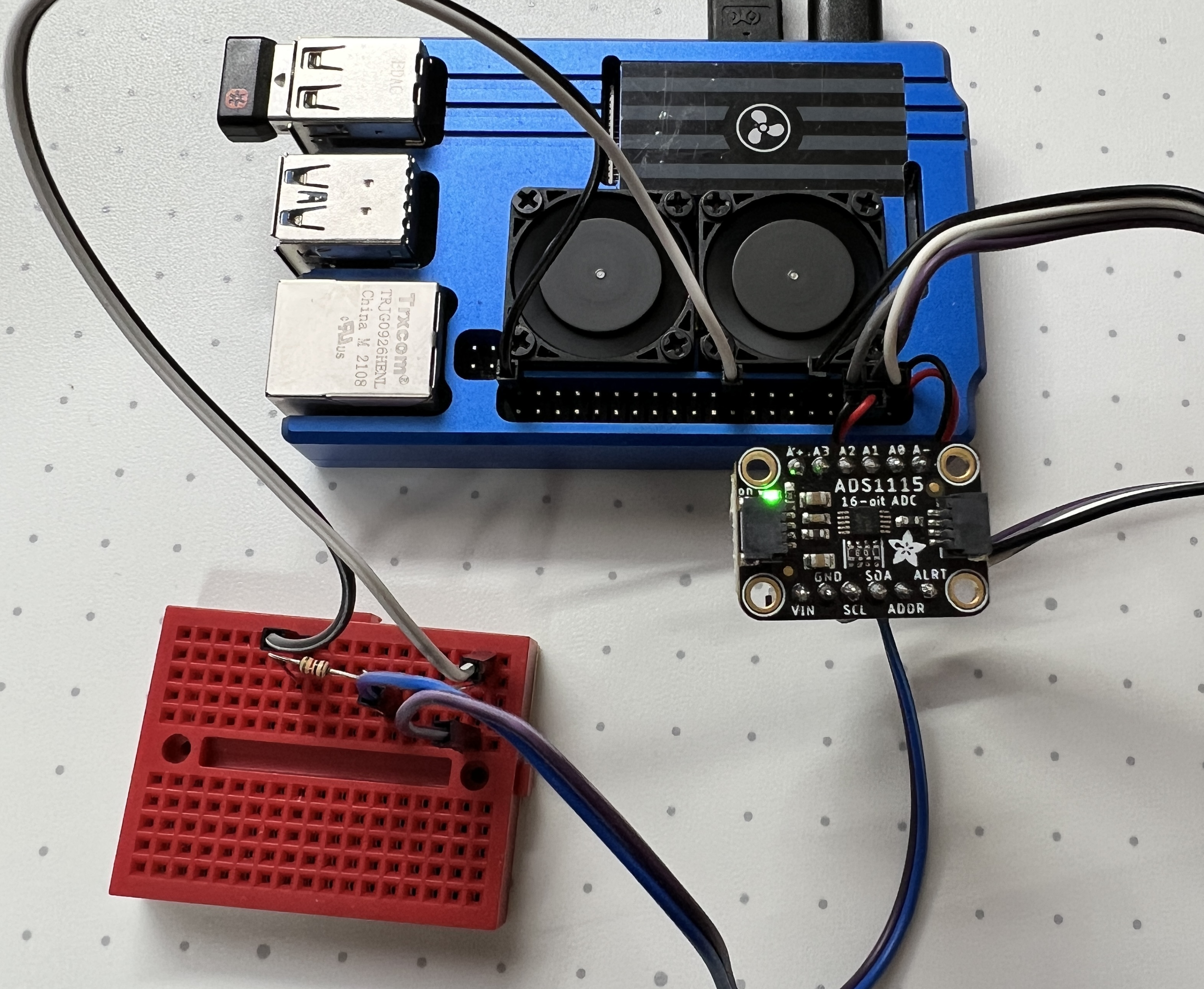 RaspberryPiとADS1115でアナログ入力を取得する #ADDA - Qiita